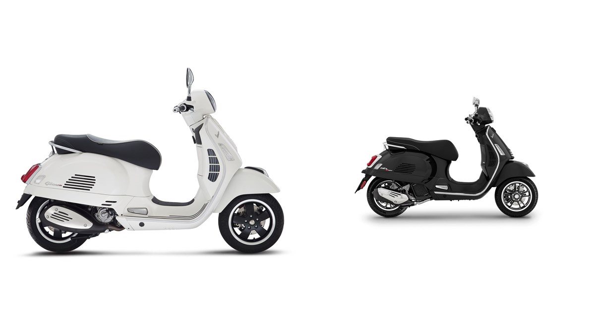 Motorrad Vergleich Vespa GTS 125 ie Super 2014 vs. Vespa GTS 125 Super 2024