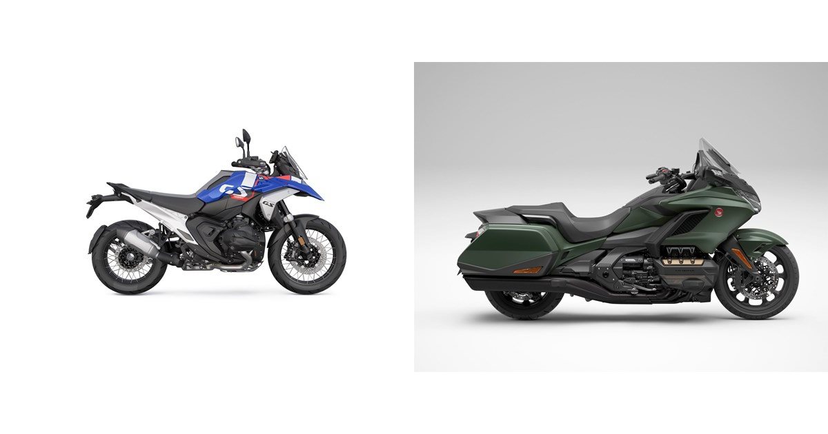 BMW R 1300 GS 2024 vs Honda GL 1800 Goldwing DCT 2024