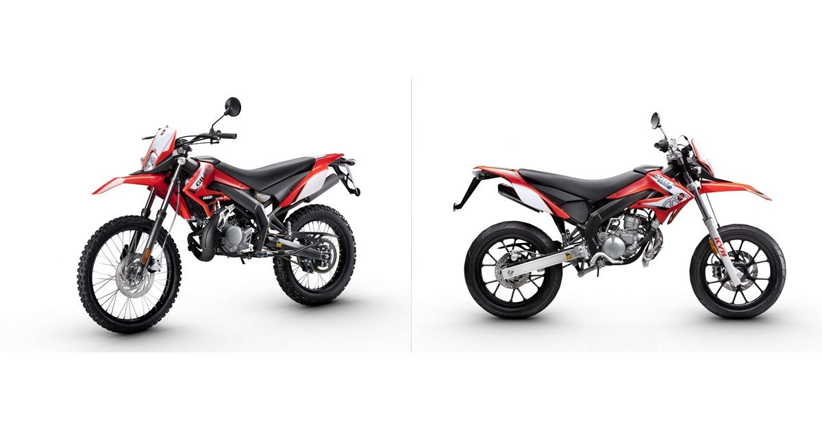 Motorrad Vergleich Gilera RCR 50 2T 2013 vs. Gilera SMT 50 2T Drifting 2020