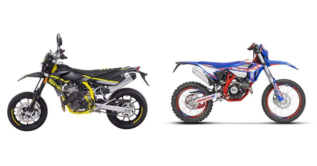 Motorrad Vergleich SWM SM 125 R 2022 vs. Beta RR 4T 125 R 2024