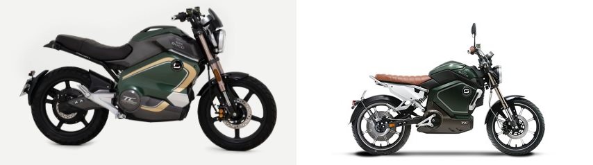 Motorrad Vergleich Super Soco TC Wanderer 2023 vs. Super Soco TC 2020