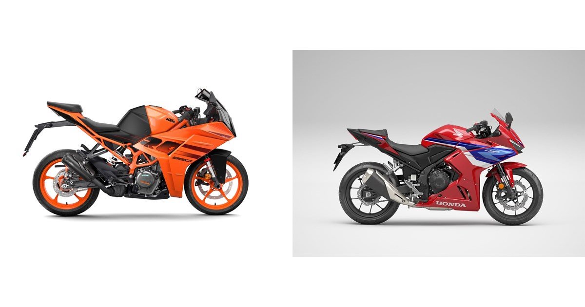 KTM RC 390 2024 vs Honda CBR500R 2024