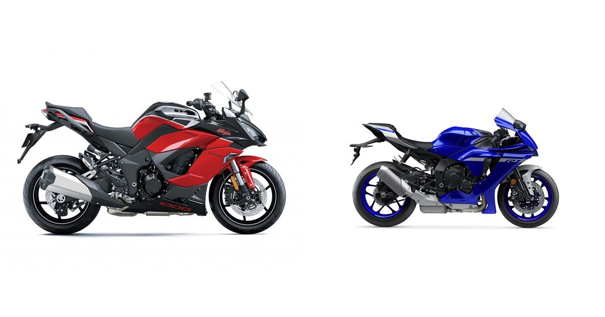 Motorrad Vergleich Kawasaki Ninja 1000SX 40th Anniversary 2024 vs ...