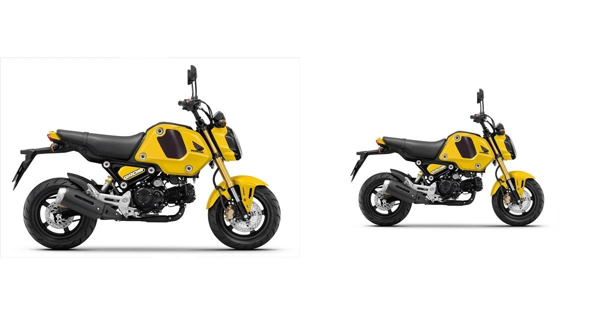 Motorrad Vergleich Honda MSX125 Grom 2022 vs. Honda MSX125 Grom 2024