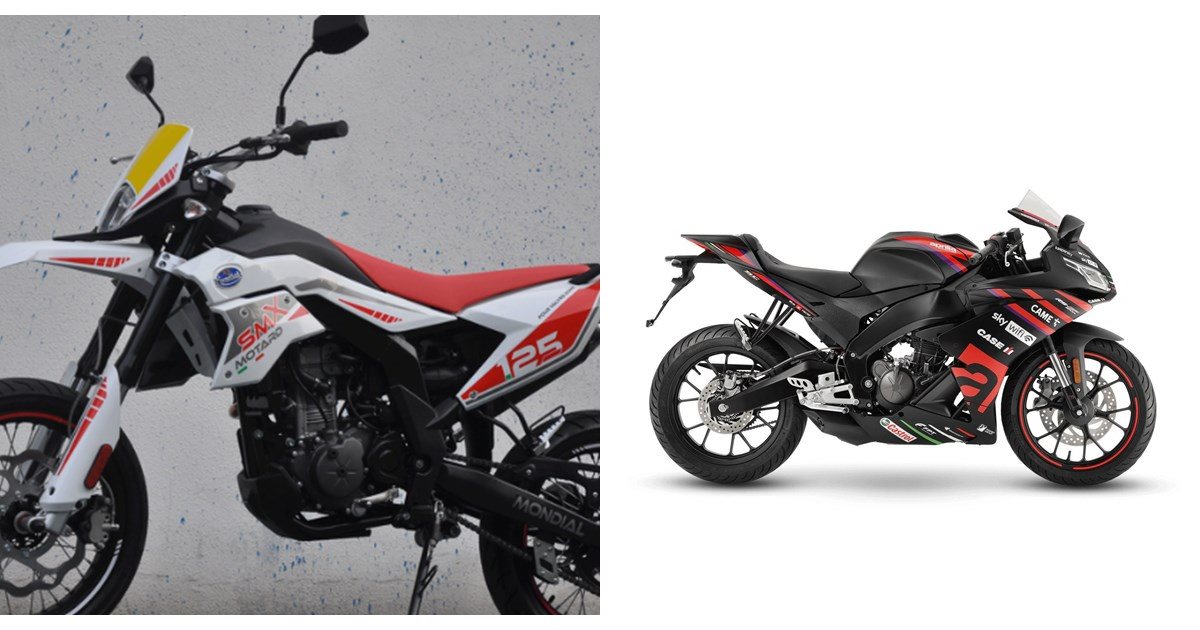 Motorrad Vergleich FB Mondial SMX 125i Supermoto 2018 vs. Aprilia RS ...
