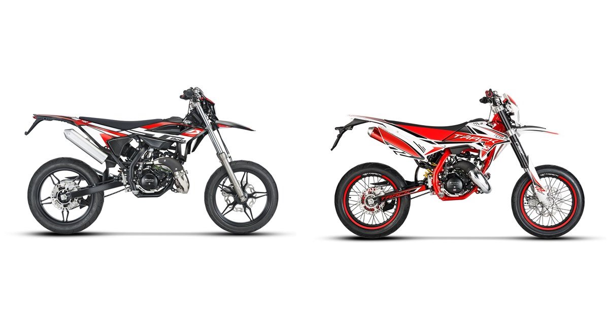 Motorrad Vergleich Beta RR 50 Motard 2024 vs. Beta RR 50 Motard Track 2020