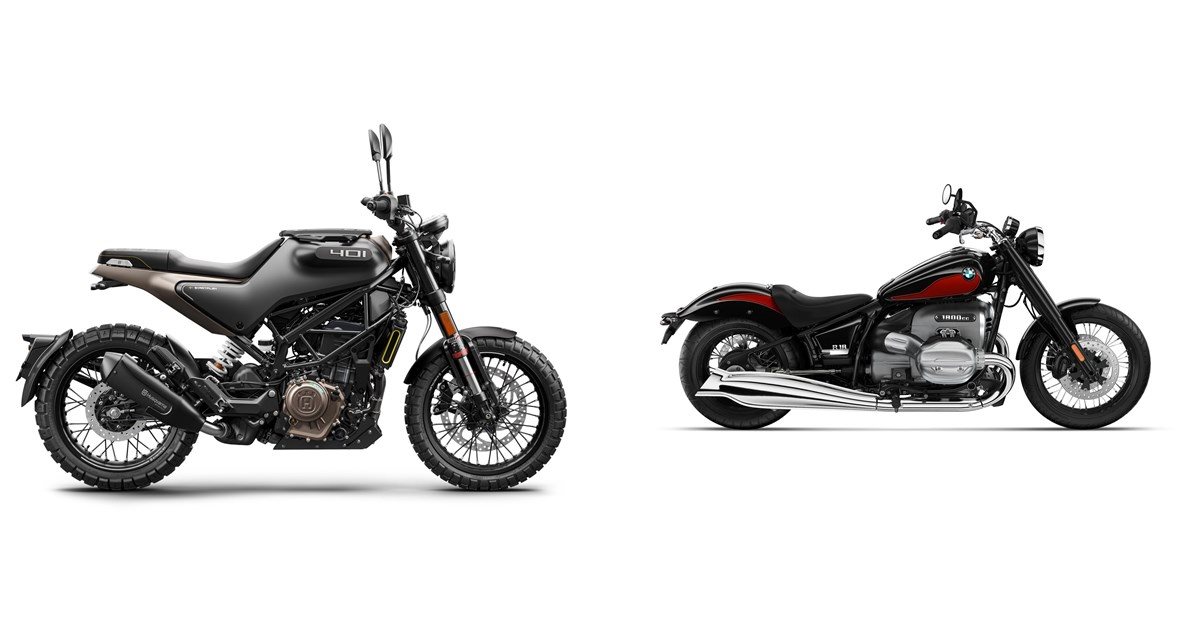 Husqvarna Svartpilen 401 2023 vs BMW R 18 2024