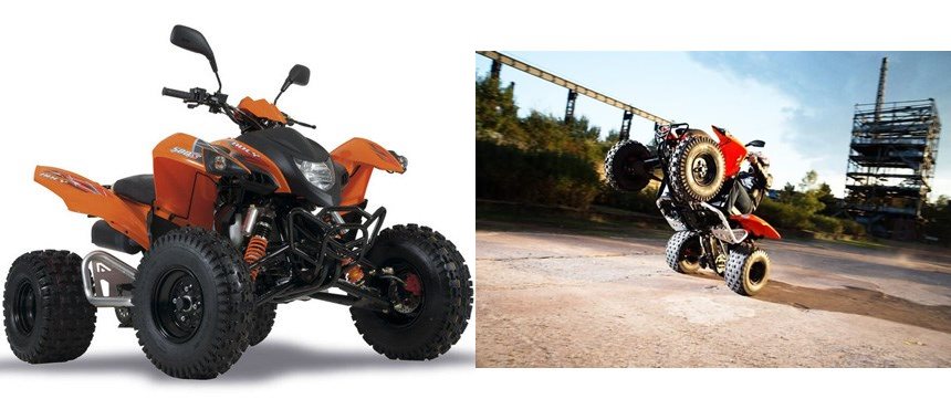 Motorrad Vergleich Herkules Hurricane 500 S 2010 vs. Adly Hurricane 450 ...