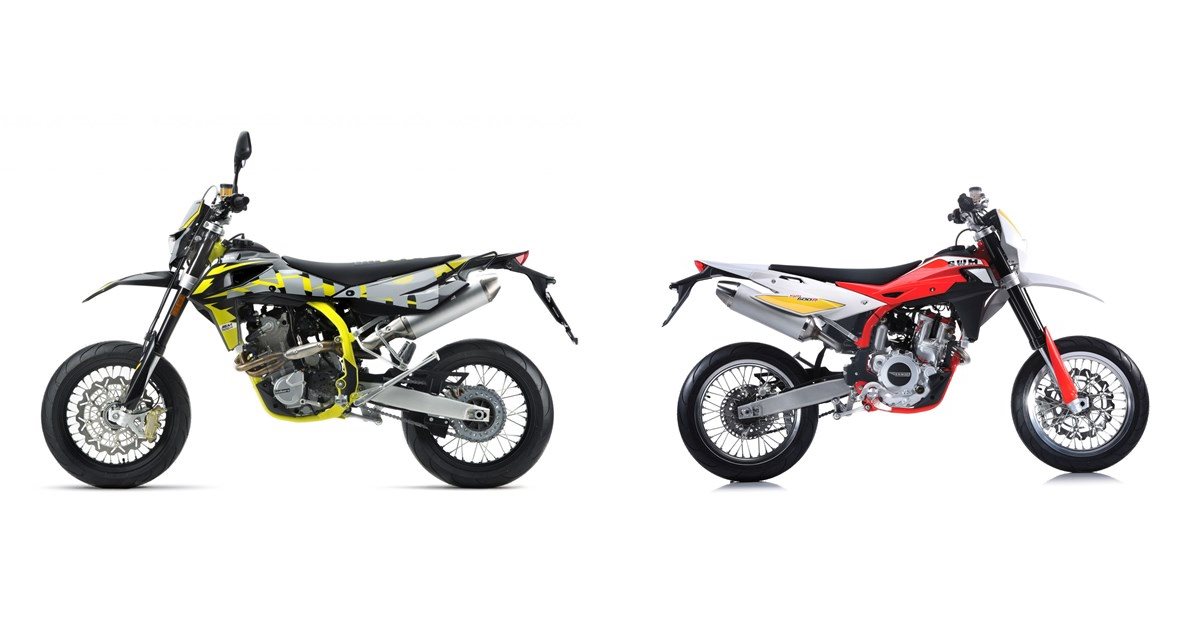 Motorrad Vergleich SWM SM 500 R 2020 vs. SWM SM 500 R 2017