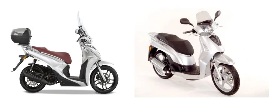 Kymco New People S 125i ABS 2024 vs Kymco People S 125 2011