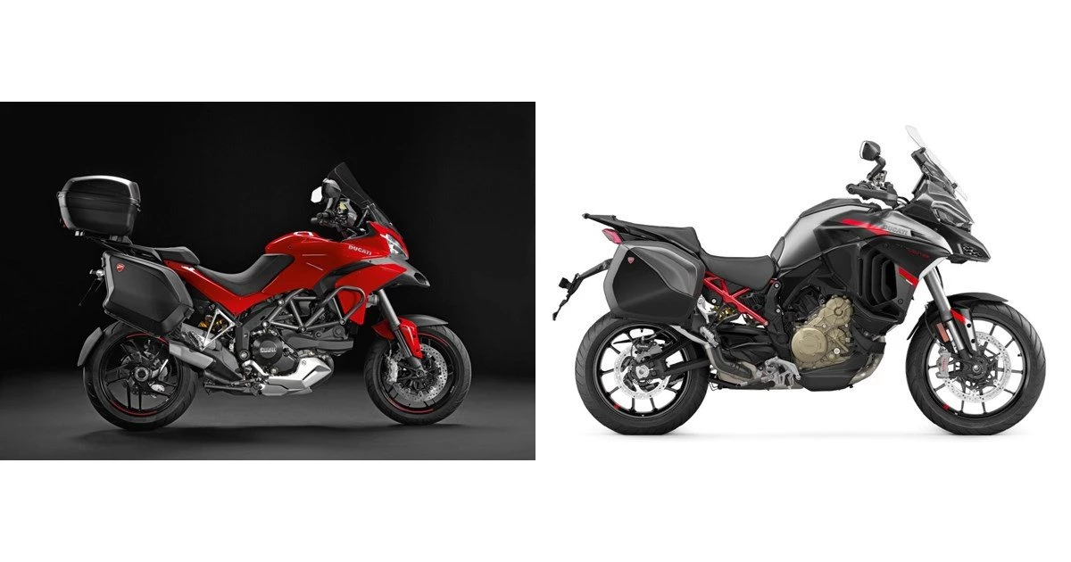 Motorrad Vergleich Ducati Multistrada 1200 S GT 2014 vs. Ducati ...