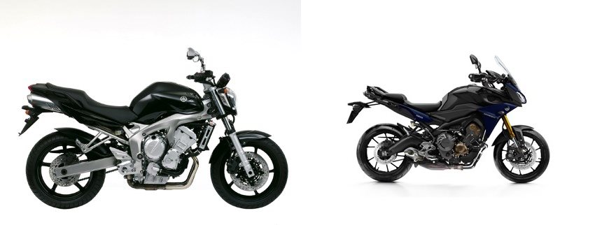 Motorrad Vergleich Yamaha FZ6-N S2 2007 vs. Yamaha Tracer 900 2016