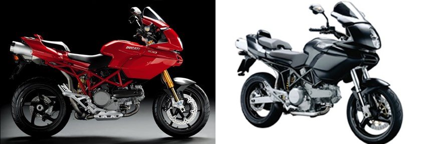 Motorrad Vergleich Ducati Multistrada 1100 2009 vs. Ducati Multistrada ...