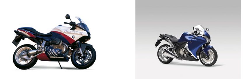 Motorrad Vergleich BMW R 1100 S Boxercup Replika 2005 vs. Honda VFR ...