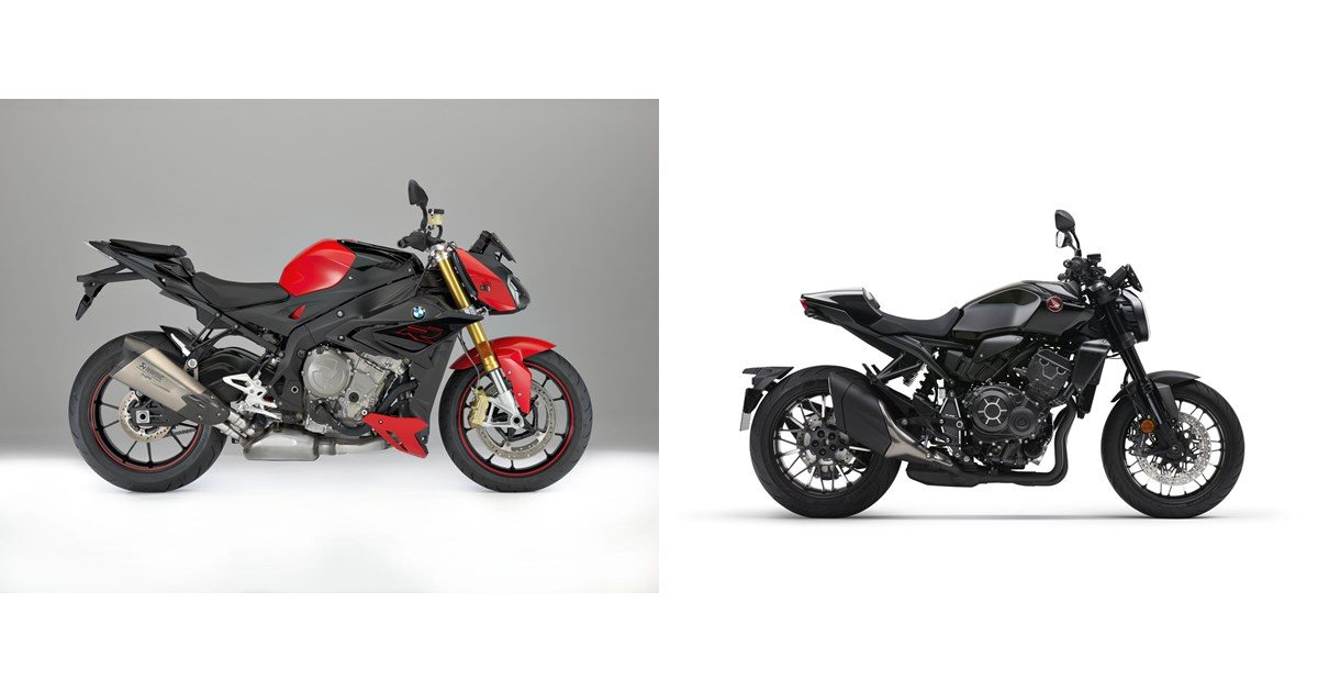 BMW S 1000 R 2018 vs Honda CB1000R Black Edition 2022