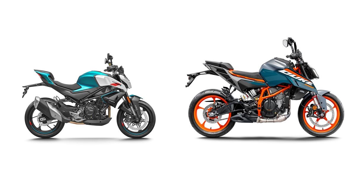 CFMOTO 450NK 2024 vs KTM 390 Duke 2024