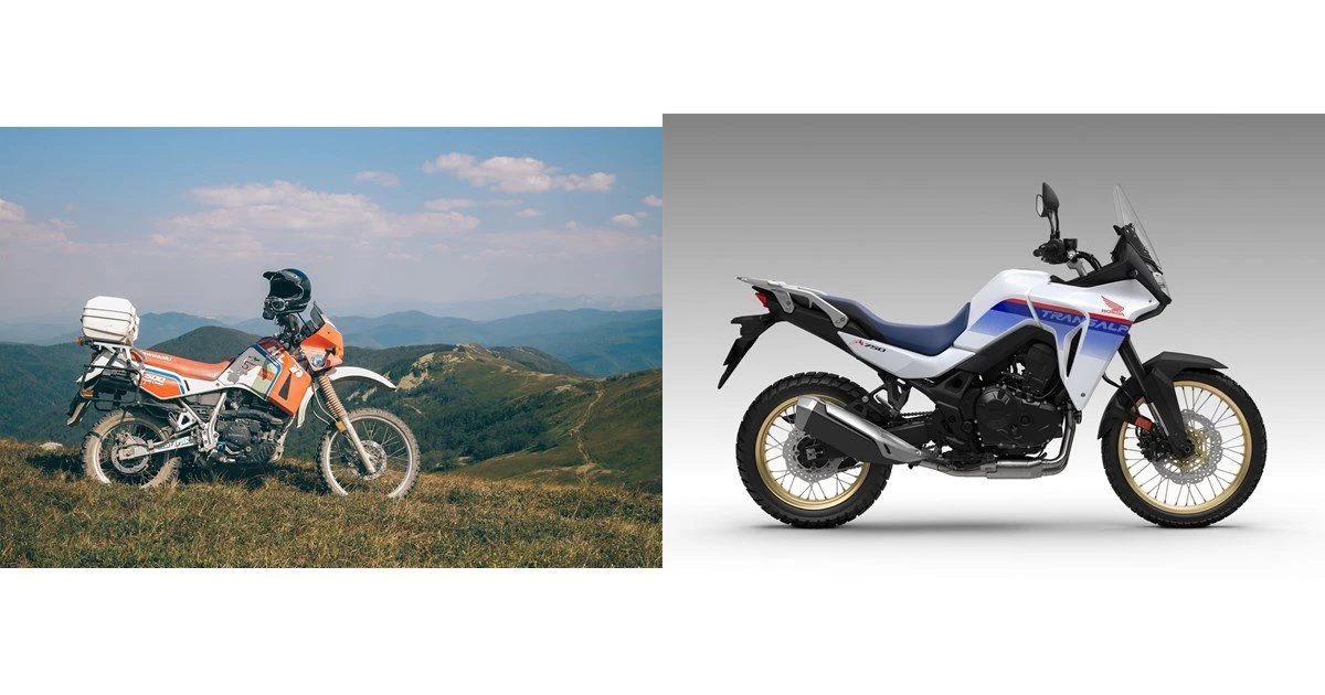 Kawasaki KLR 500 1987 vs Honda XL750 Transalp 2024