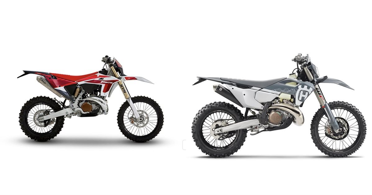 Motorrad Vergleich Fantic XE 300 2024 vs. Husqvarna TE 300 PRO 2024
