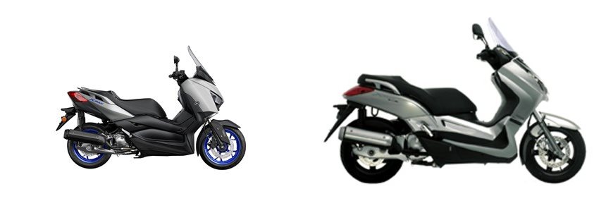 Yamaha XMAX 125 2021 vs Yamaha XMAX 125 2006