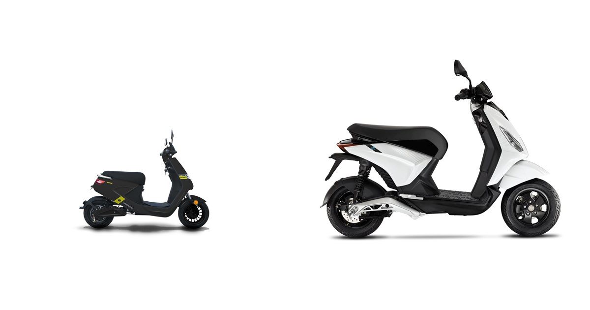 Comparaison des motos Motron Voltz 2022 VS. Piaggio 1 2022