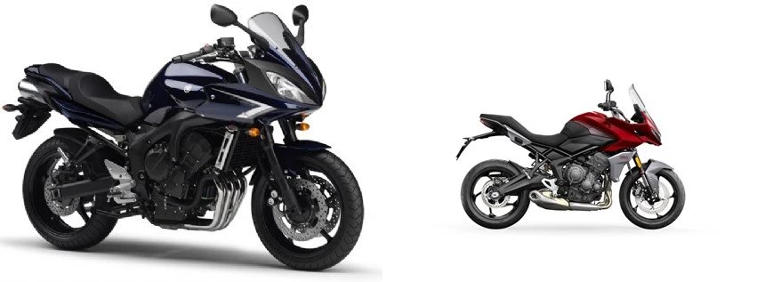 Motorrad Vergleich Yamaha FZ6 Fazer S2 2009 vs. Triumph Tiger Sport 660 ...
