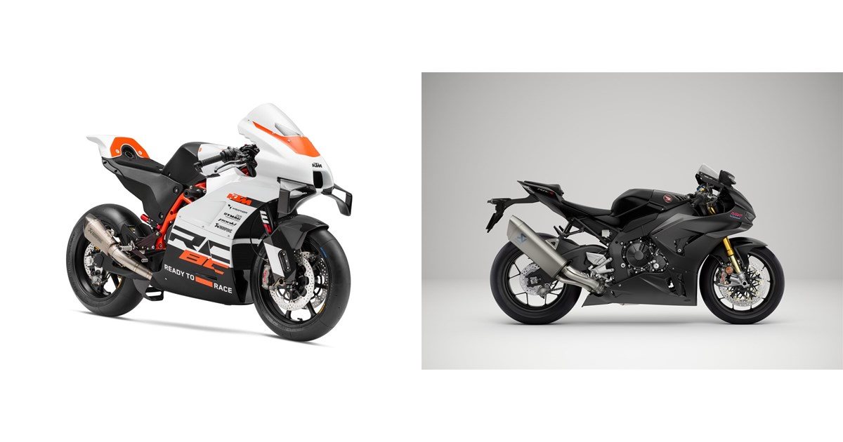 KTM RC 8C 2024 vs Honda CBR1000RR-R Fireblade SP Carbon Edition 2024