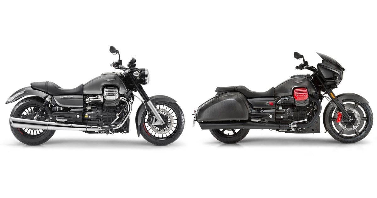 Motorrad Vergleich Moto Guzzi California 1400 Custom 2018 vs. Moto ...