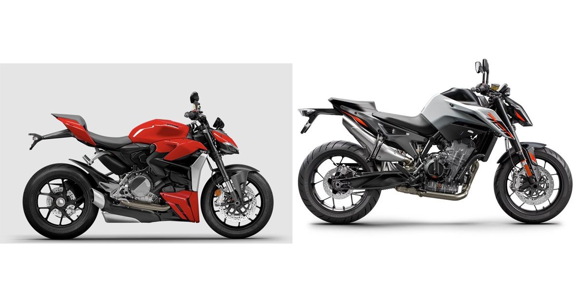 Ducati Streetfighter V2 2024 vs KTM 790 Duke 2024