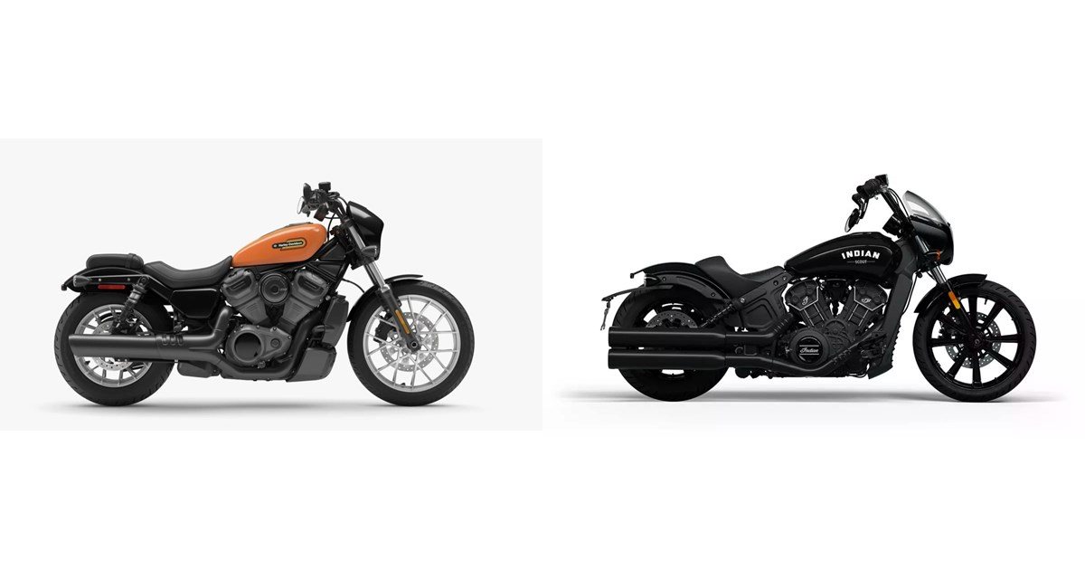 Motorrad Vergleich Harley-Davidson Nightster Special 2024 vs. Indian ...