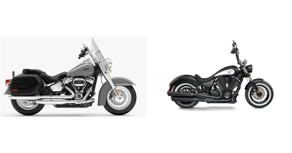 Motorrad Vergleich Harley-Davidson Softail Heritage Classic 114 FLHCS ...