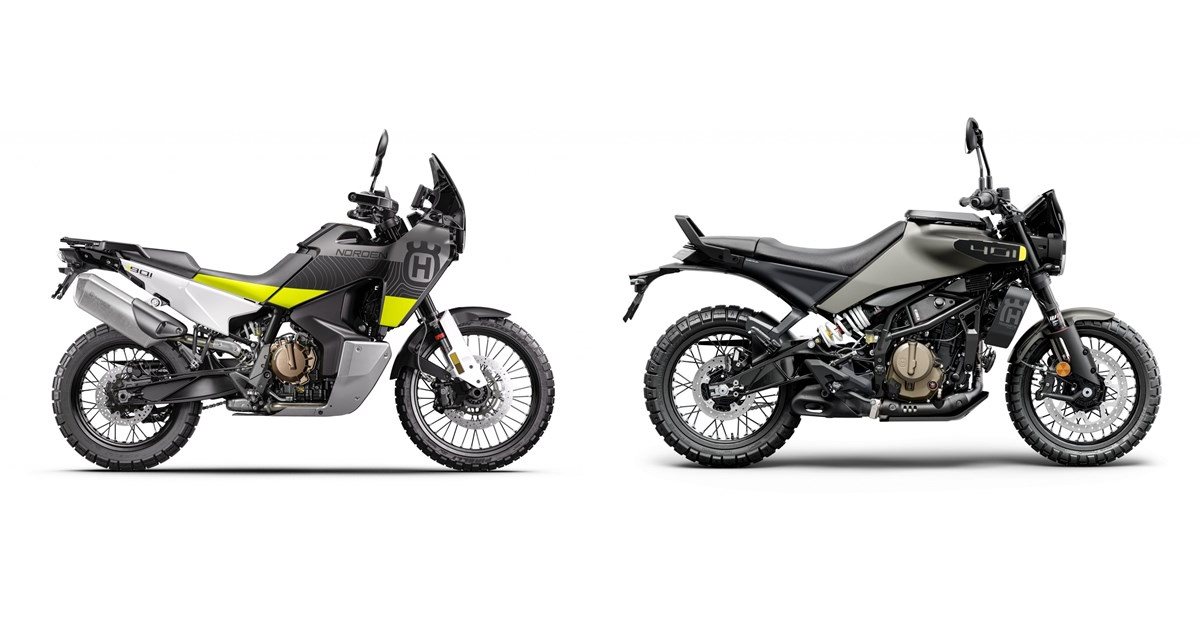 Husqvarna Norden 901 2023 vs Husqvarna Svartpilen 401 2024
