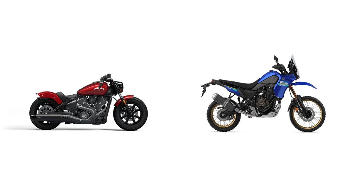 Indian Scout Bobber 2024 vs Yamaha Tenere 700 Extreme Edition 2024