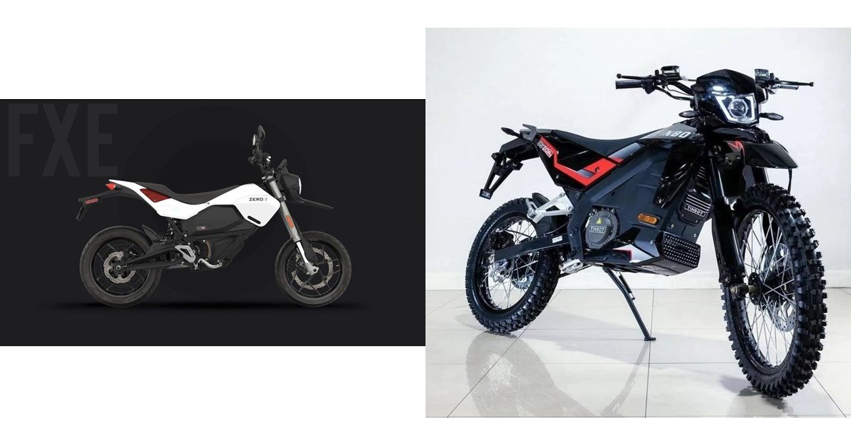 Motorrad Vergleich Zero FXE 2024 vs. TinBot TB-Esum Pro 2024