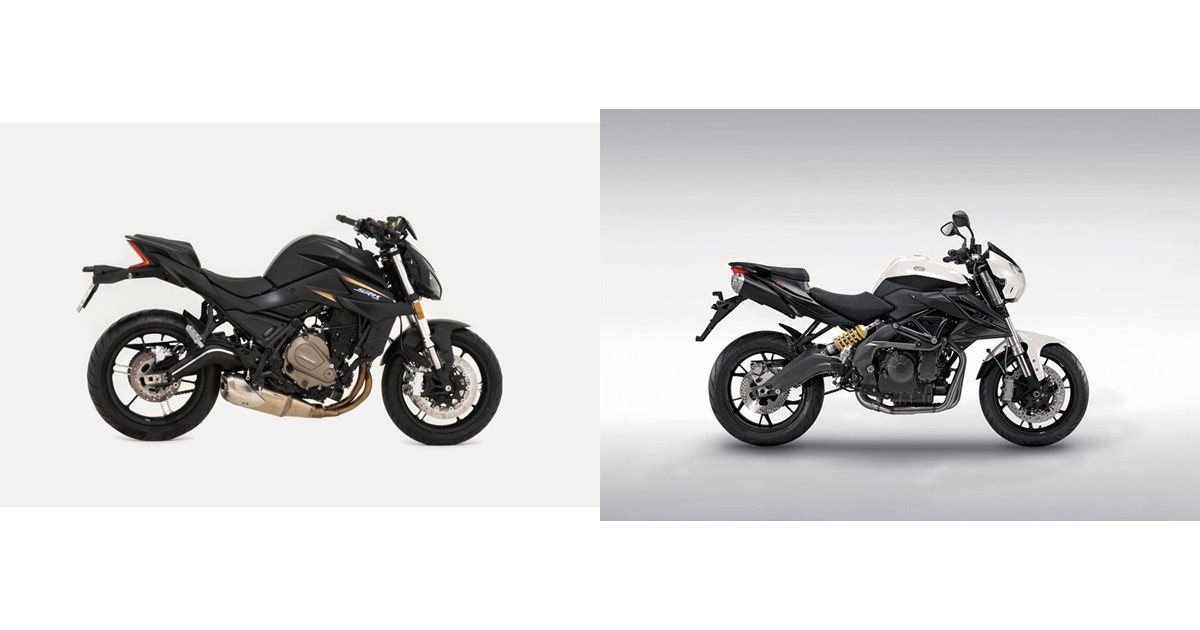 Motorrad Vergleich QJ Motor SRK 700 2024 vs. Benelli BN 600i 2021