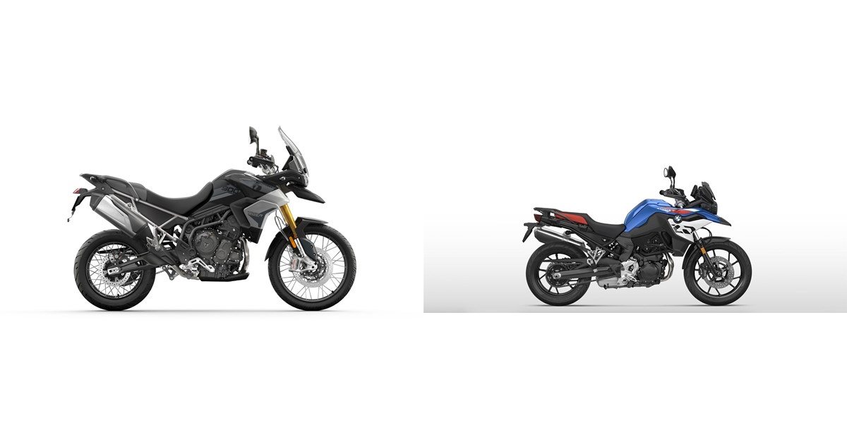Triumph Tiger 900 Rally 2021 vs BMW F 800 GS 2024