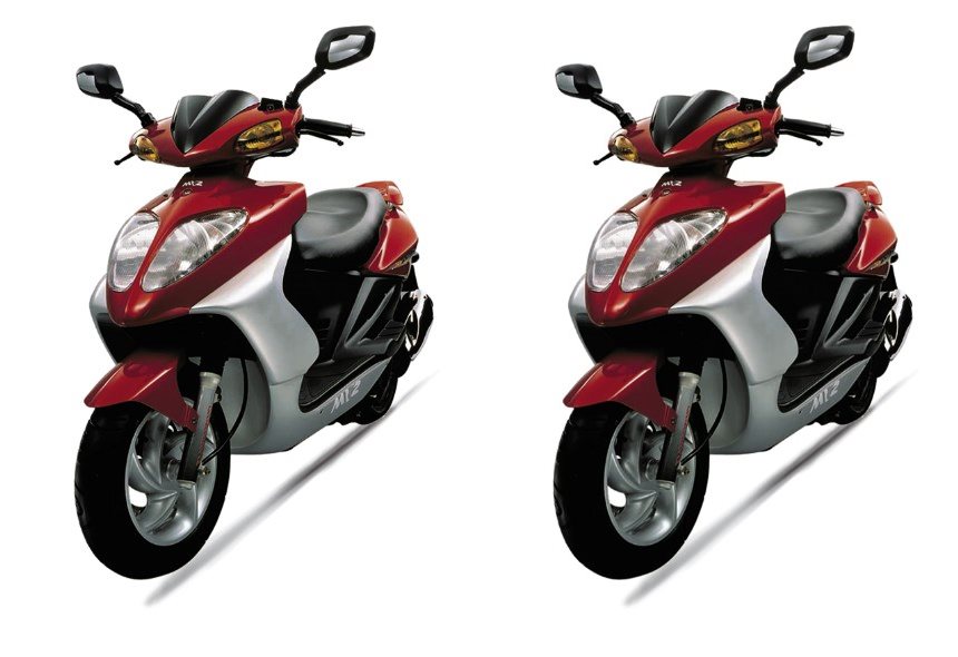 Motorrad Vergleich Sym Shark 125 2005 vs. Sym Shark 125 2005