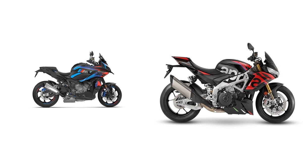 Motorrad Vergleich BMW M 1000 XR 2024 vs. Aprilia Tuono V4 1100 Factory 2024
