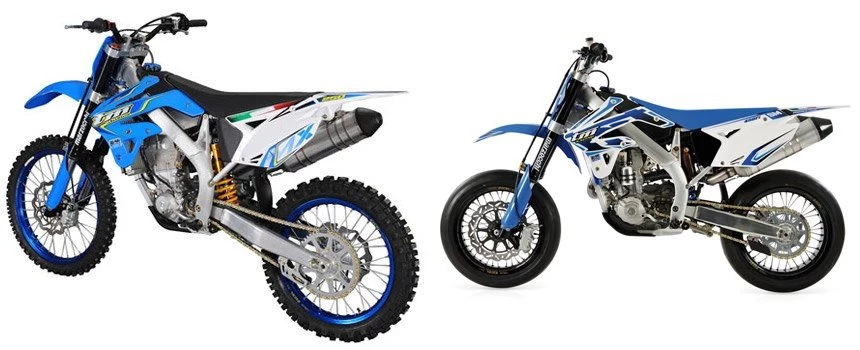 Motorrad Vergleich TM MX 530 2011 vs. TM SMX 450 FI 2013