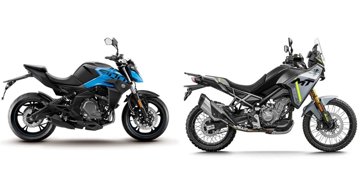 CFMOTO 400 NK 2021 vs CFMOTO 450MT 2024