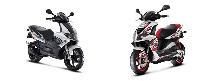 Motorrad Vergleich Gilera Runner 50 2T SP 2012 vs. Piaggio NRG Power 50 ...