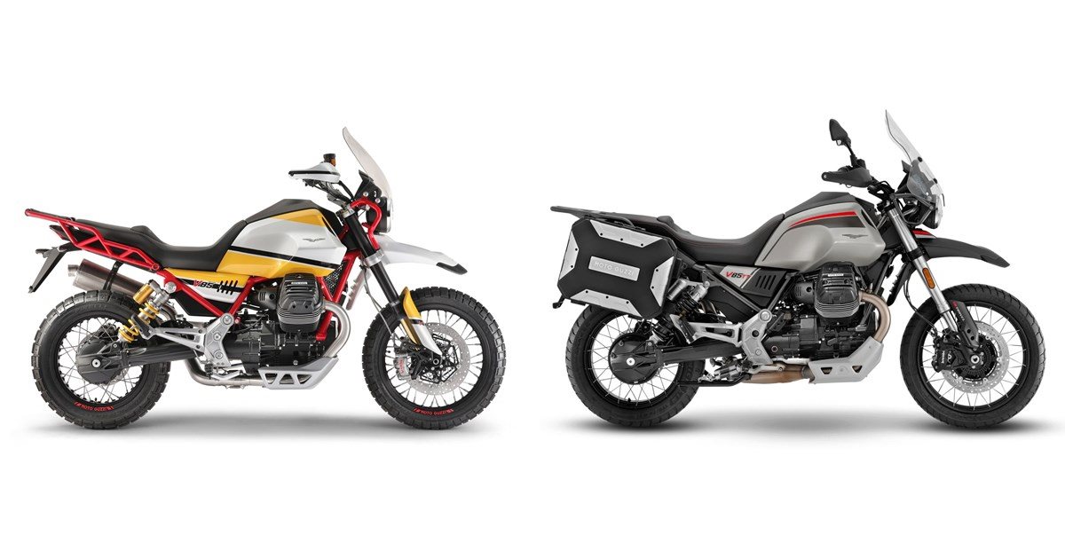 Moto Guzzi V85 TT 2020 vs Moto Guzzi V85 TT Travel 2024