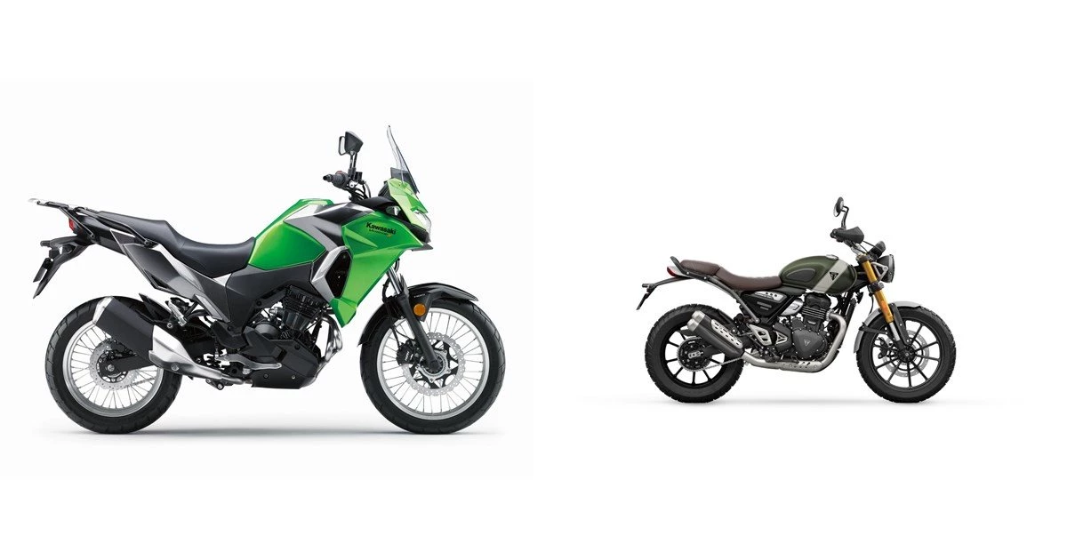 Kawasaki Versys-X 300 2018 vs Triumph Scrambler 400 X 2024
