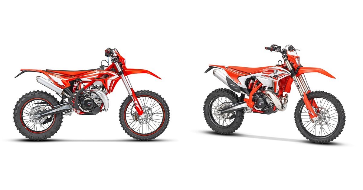 Motorrad Vergleich Beta Xtrainer 250 2024 vs. Beta RR X-PRO 2T 250 2025