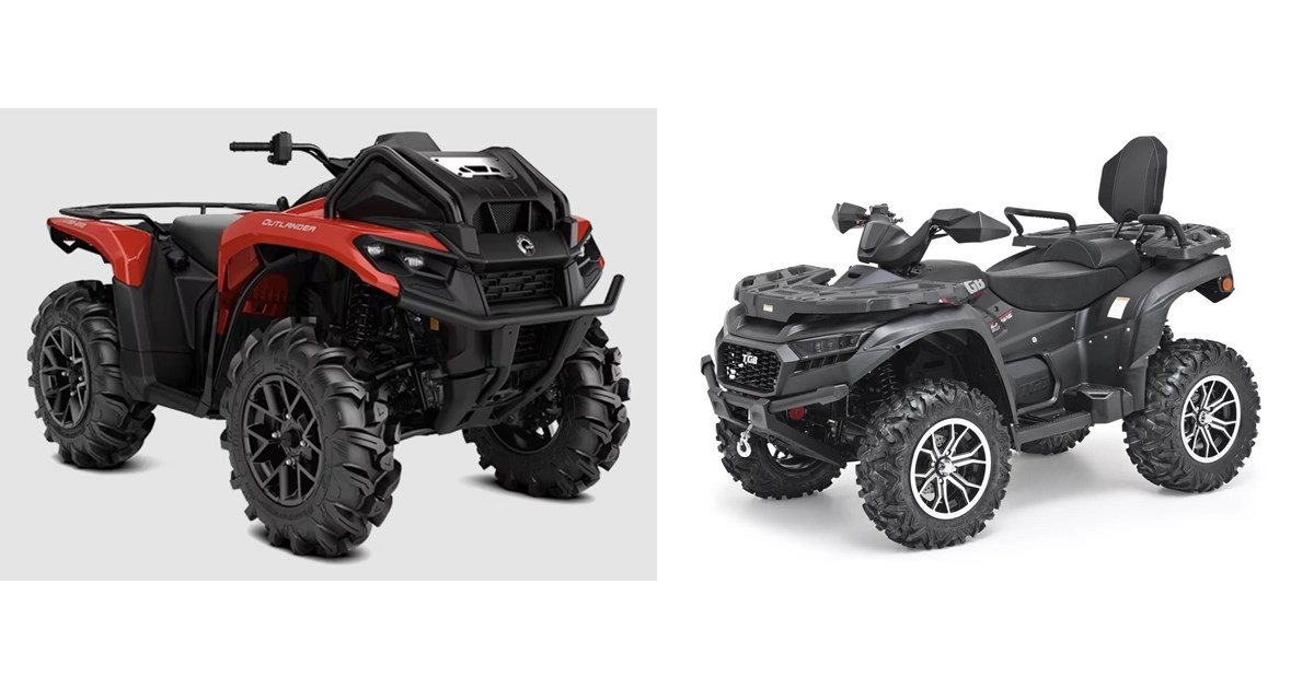 Motorrad Vergleich Can-Am OUTLANDER X MR 700 2024 vs. TGB Blade 1000 LT ...