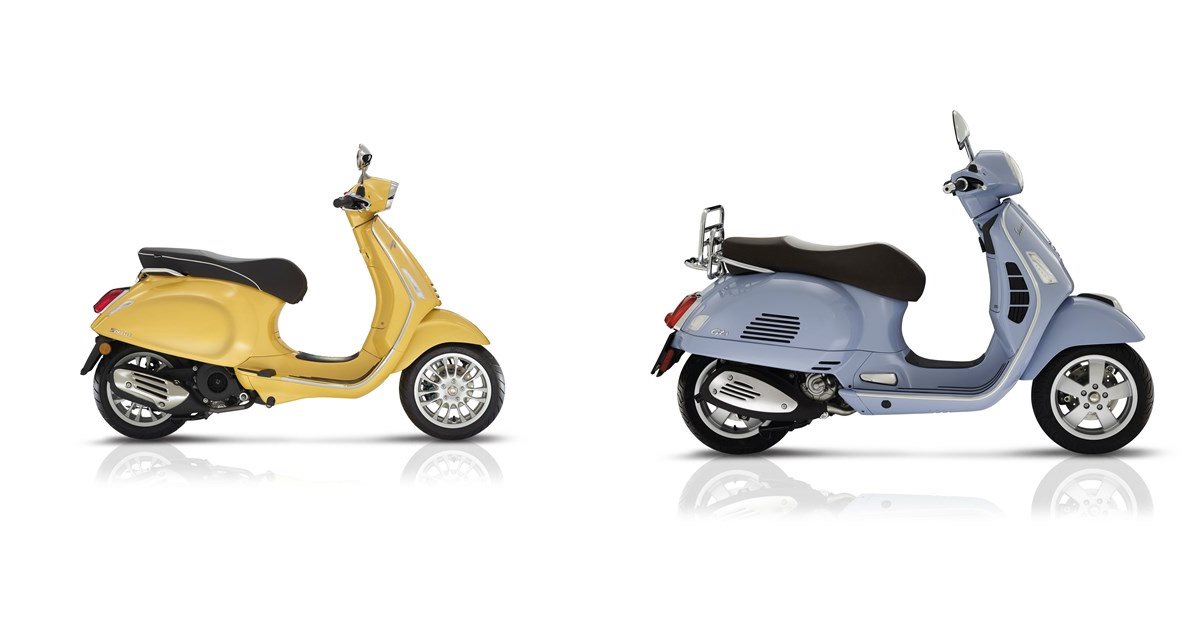 Motorrad Vergleich Vespa Sprint 125 i.e. 3V 2017 vs. Vespa GTS 125 i.e. 2017