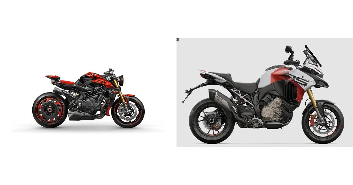 MV Agusta Rush 1000 2024 vs Ducati Multistrada V4 RS 2024