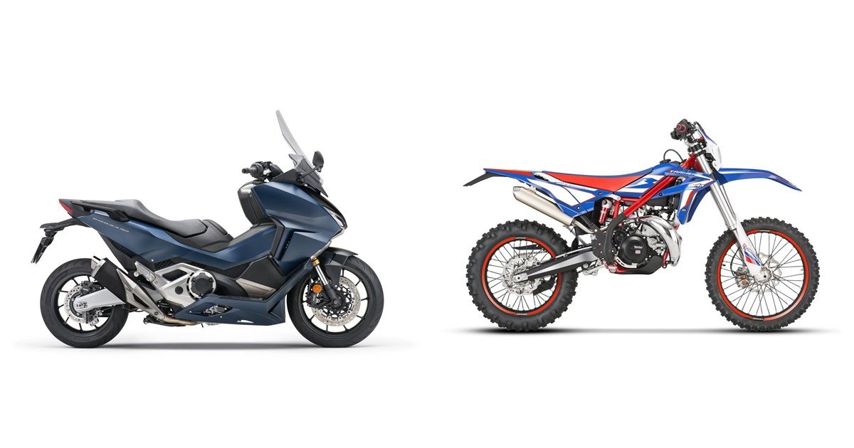 Honda Forza 750 2021 vs Beta Xtrainer 250 2021