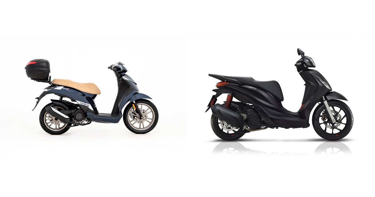 Motorrad Vergleich Online Trevis 125 2022 vs. Piaggio Medley S 125 ie IGET 2020