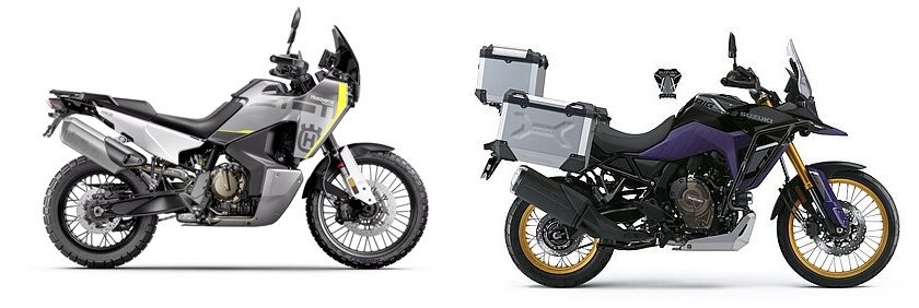 Motorrad Vergleich Husqvarna Norden 901 2024 vs. Suzuki V-Strom 800DE BIG 2024