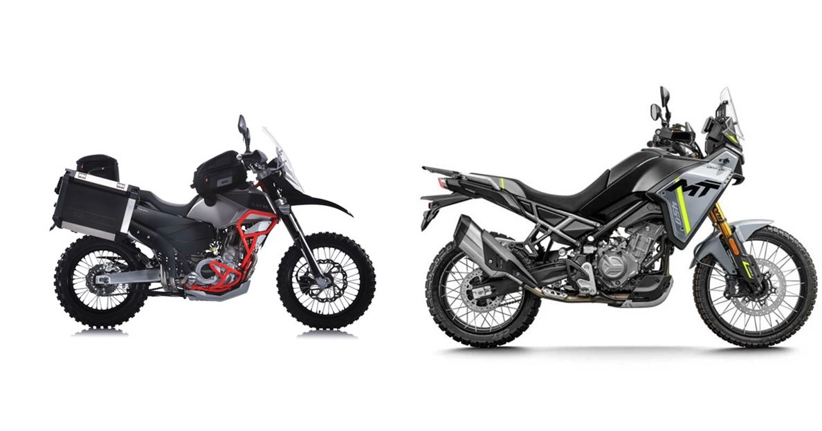SWM Super Dual 650 2018 vs CFMOTO 450MT 2024